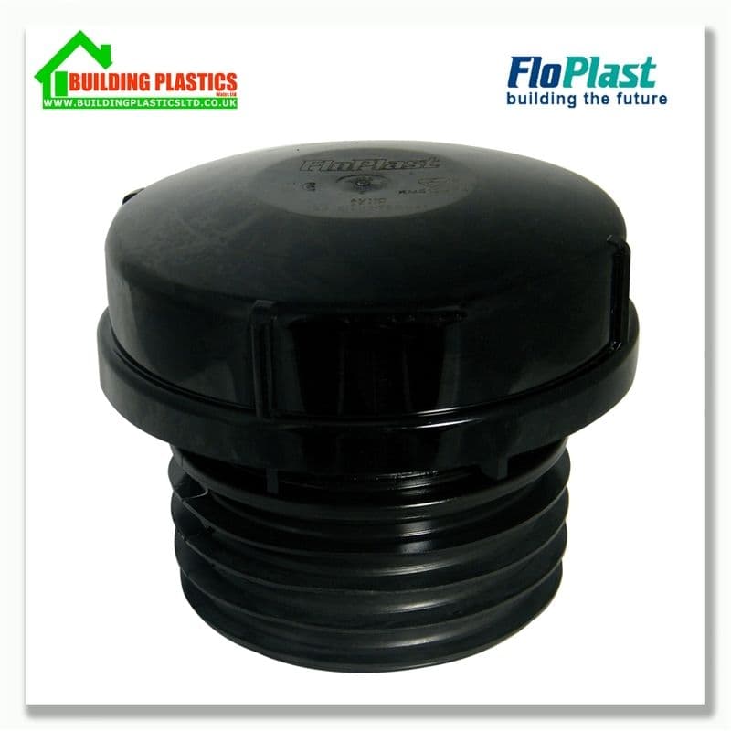 Push-Fit Air Admittance Valve AF110 Black | Floplast | Building ...