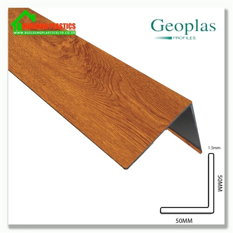 PVC Rigid Angle 50mm x 50mm x 2.5M Lightaak x 2 Lengths | Building ...