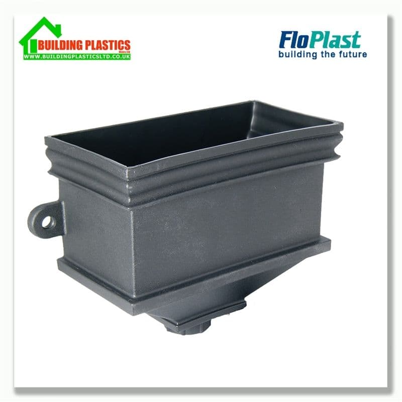 Rectangular Hopper Box SQ/RD Fitting Cast Iron Effect | Building ...