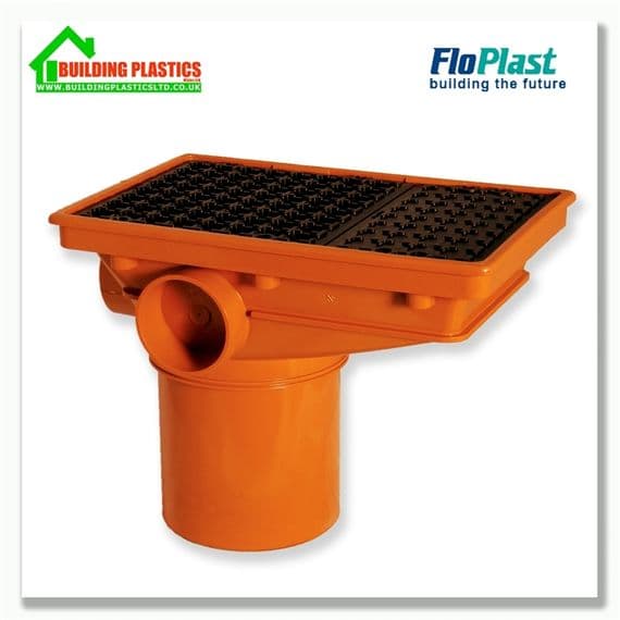 RECTANGULAR UNI TRAP HOPPER & GRID | Building Plastics Tele 0333 050 0585