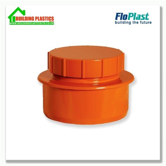 SCREWED ACCESS CAP 110mm U/G SYSTEM | Building Plastics