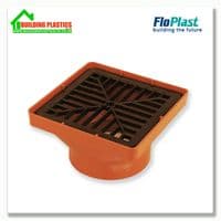 SQUARE HOPPER & GRID 110mm U/G SYSTEM | Building Plastics Tele 0333 050 ...