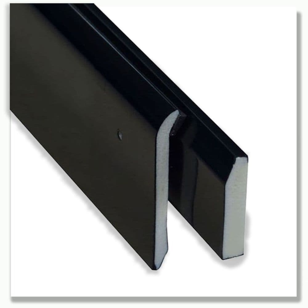 100mm Ogee Fascia Capping Board 10mm x 5m white | Building Plastics ...