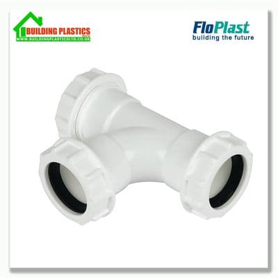 32mm Unicom Compression Waste White