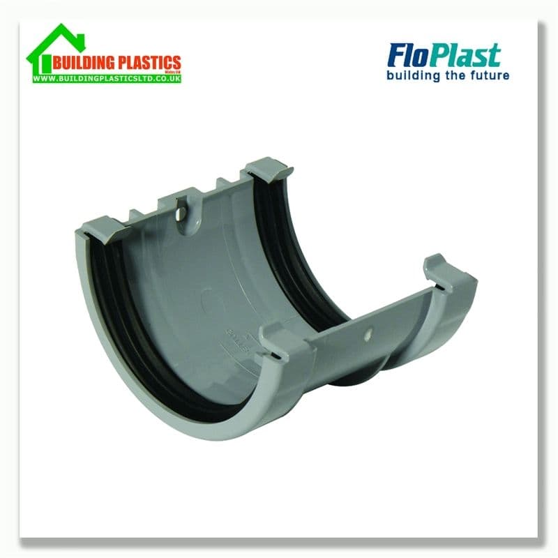 Union Bracket 112mm Half Round Gutter | Building Plastics