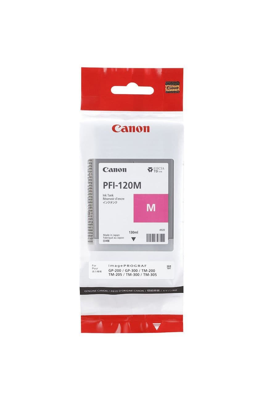 Canon GP-200 Magenta Ink Cartridge / Canon PFI-120m (160ml) Magenta Ink Cartridges