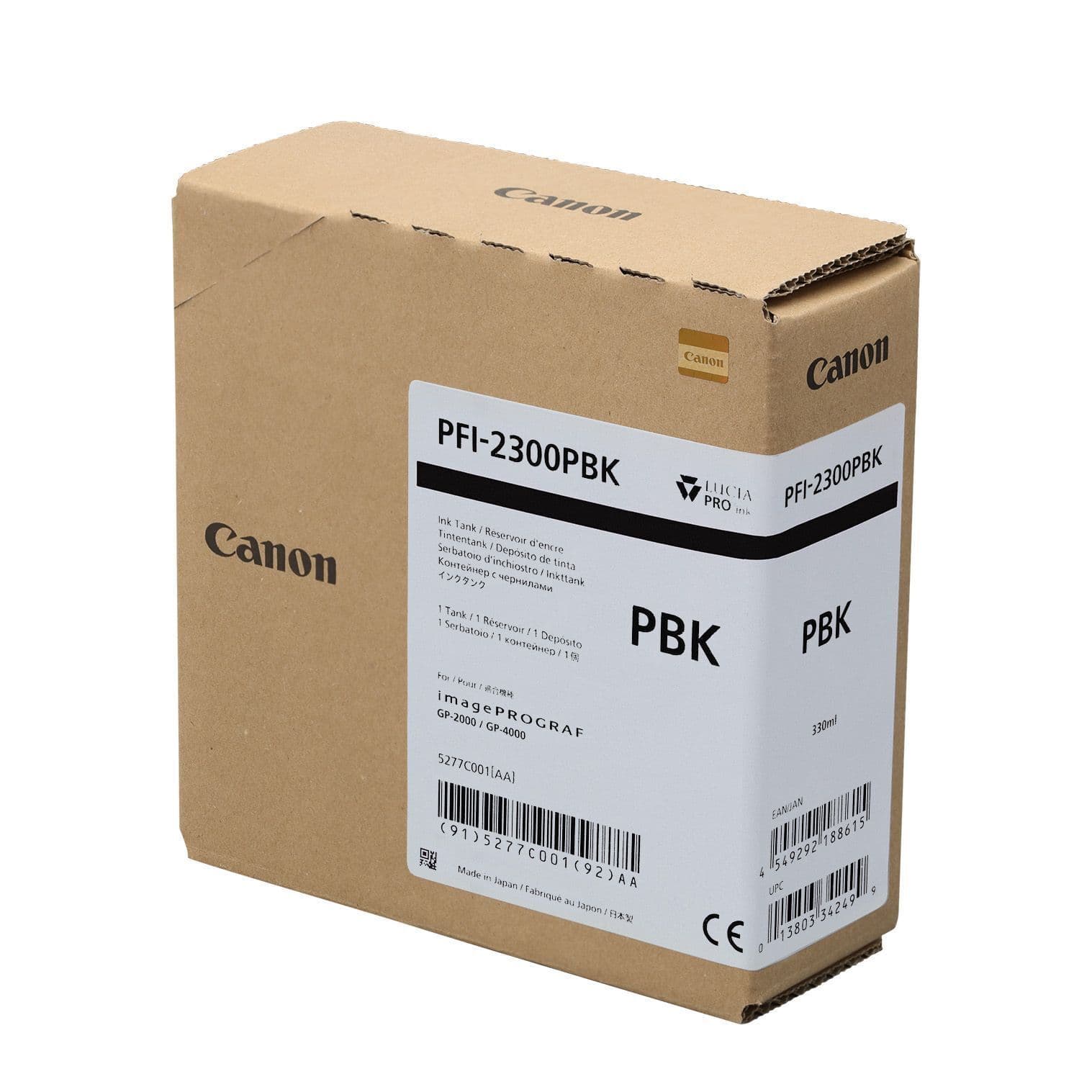 Canon GP-4000 Grey Ink Cartridge / Canon PFI-2700gy (700ml) Grey Ink ...