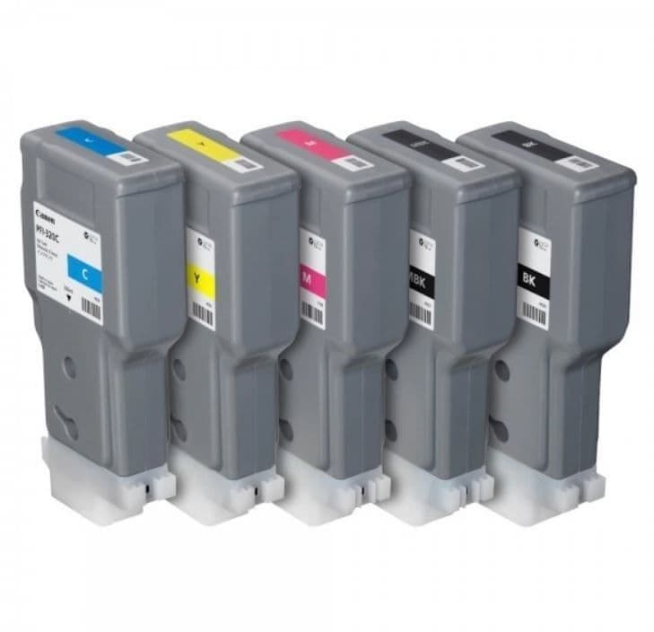 Canon TM-300 Ink Cartridges Full Set Of PFI-120 160ml