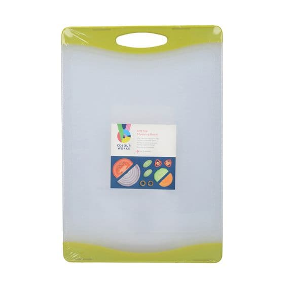 Colourworks Green Reversible Chopping Board