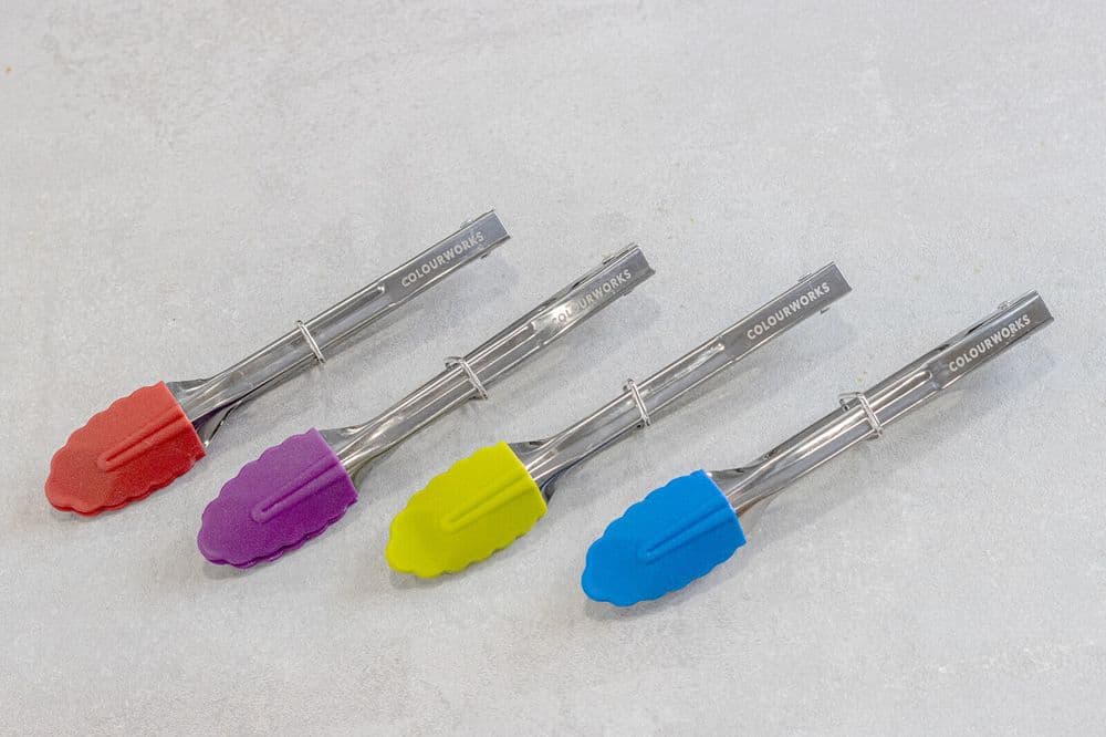 Colourworks Mini Tongs by KitchenCraft