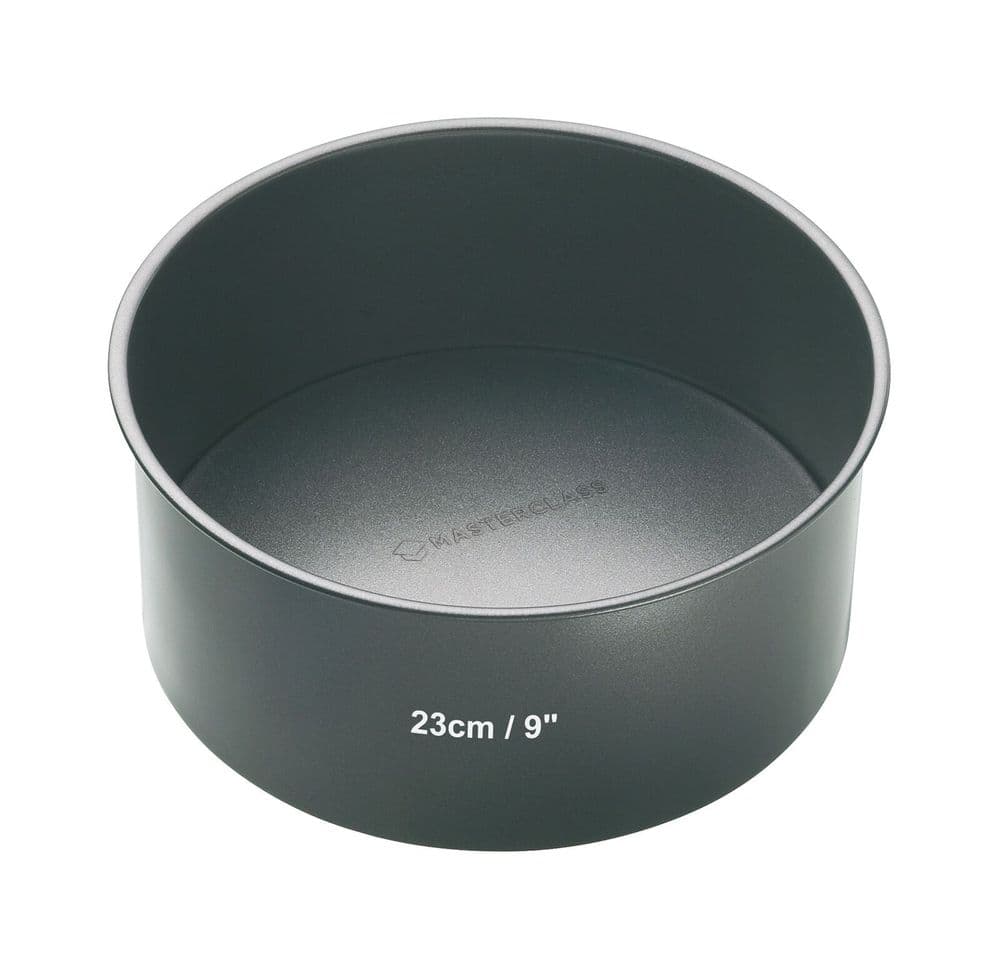MasterClass Non-Stick Loose Base Deep Round Cake Pan 23cm