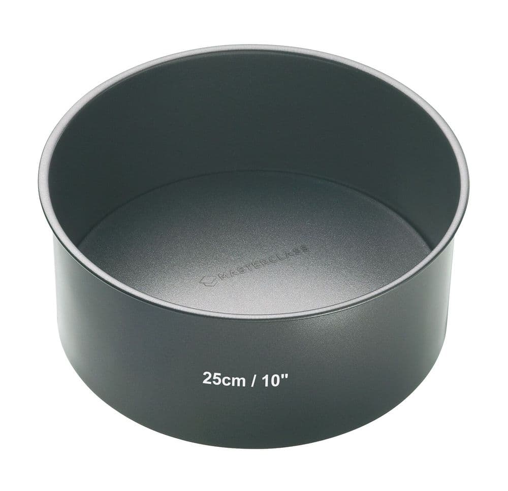 MasterClass Non-Stick Loose Base Deep Round Cake Pan 25cm