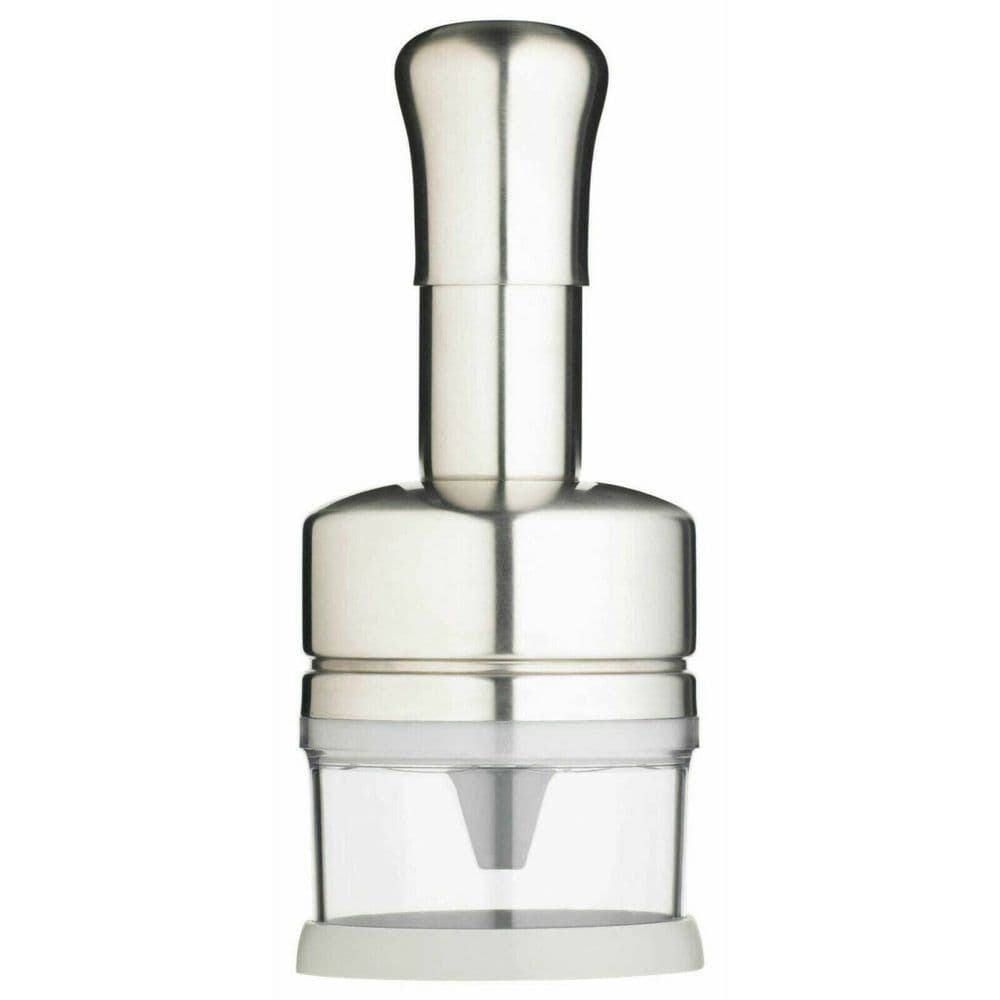 MasterClass Stainless Steel Food Chopper with Revolving Blade
