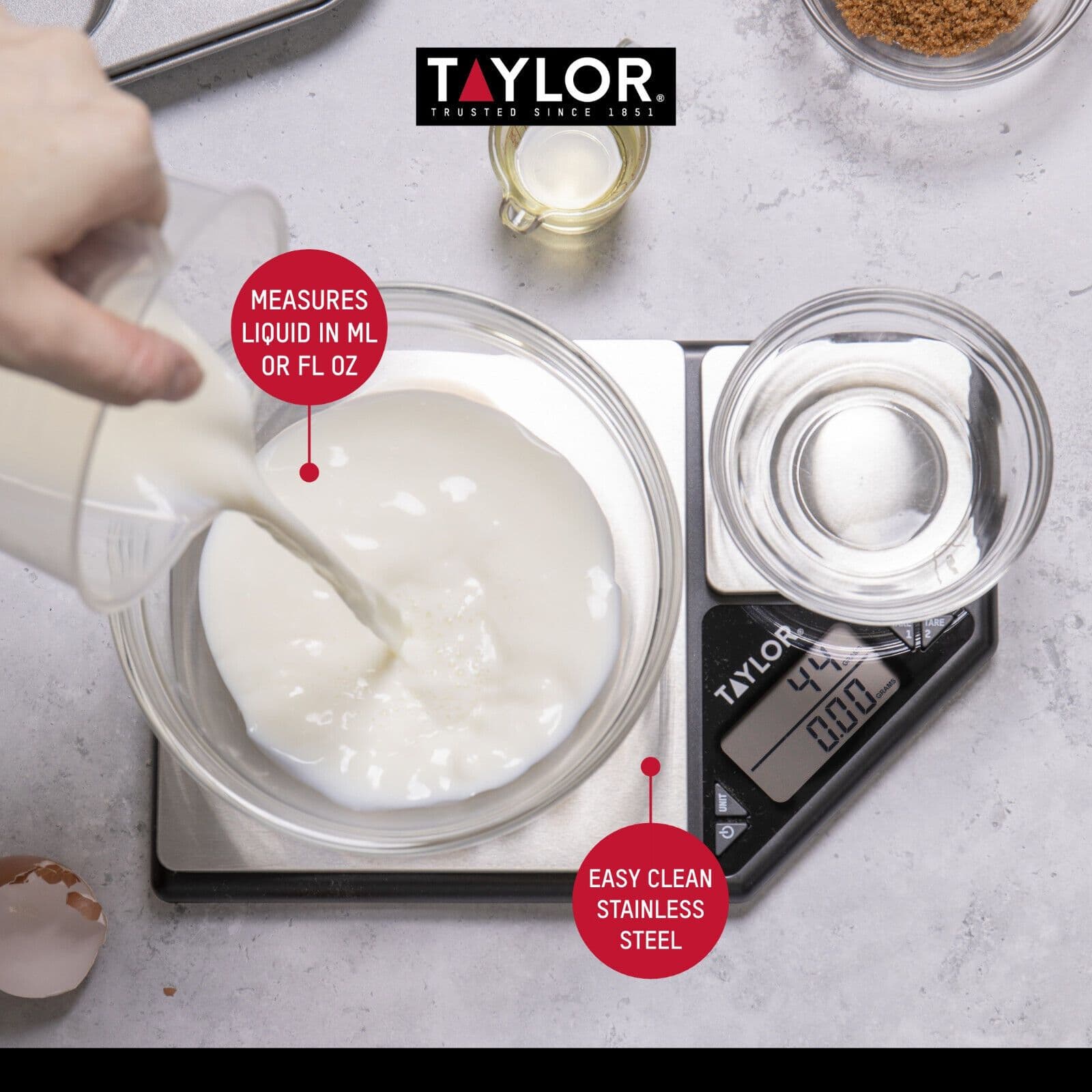 Taylor Pro Dual Platform Digital Dual 5Kg & 500g Kitchen Scale
