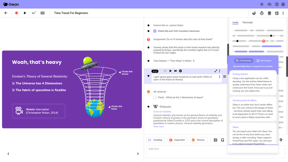 Glean Notes AT Edition 3yr licence
