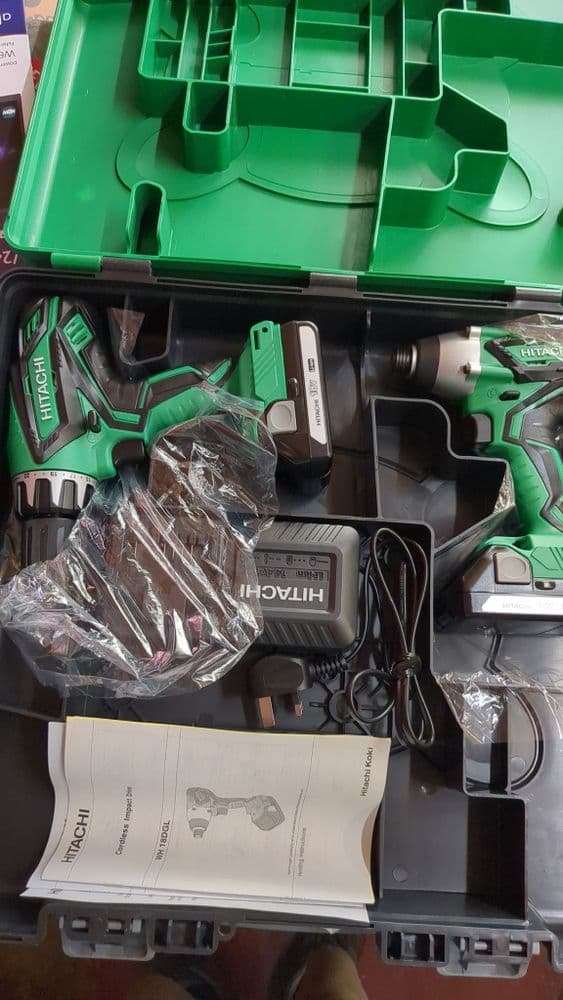 Hitachi Drill Set