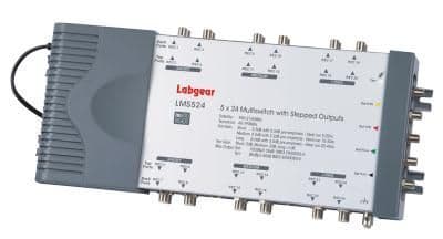 Labgear 24 Way Stepped Output Multiswitch Q/Q Earth Bonded