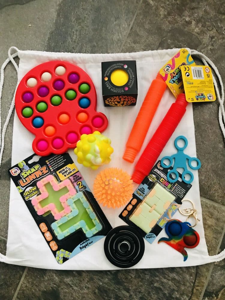 Busy Bag Sensory Fidget Bag