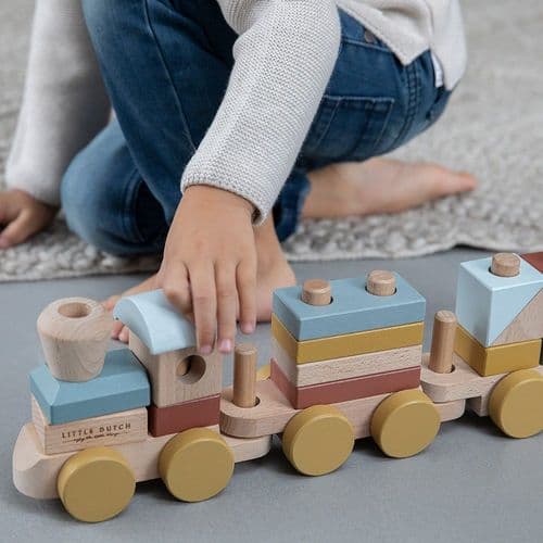 Little Dutch Wooden Stacking Train