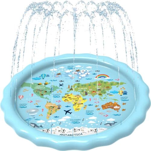 SplashEZ Play Learn Grow Sprinkler Splash Pool