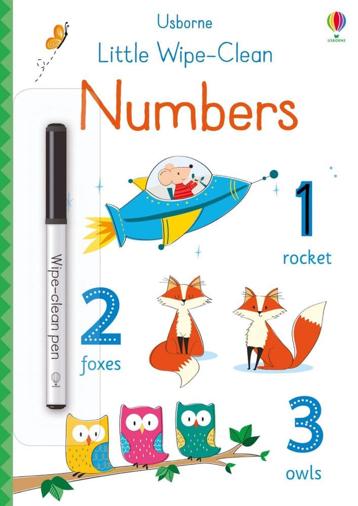 Usborne Little Wipe Clean Numbers