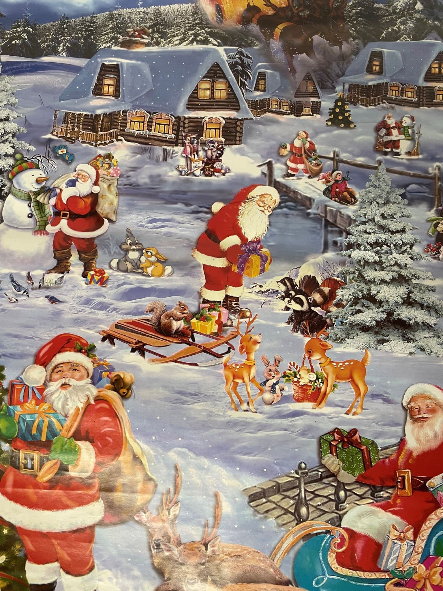 Santa Scene
