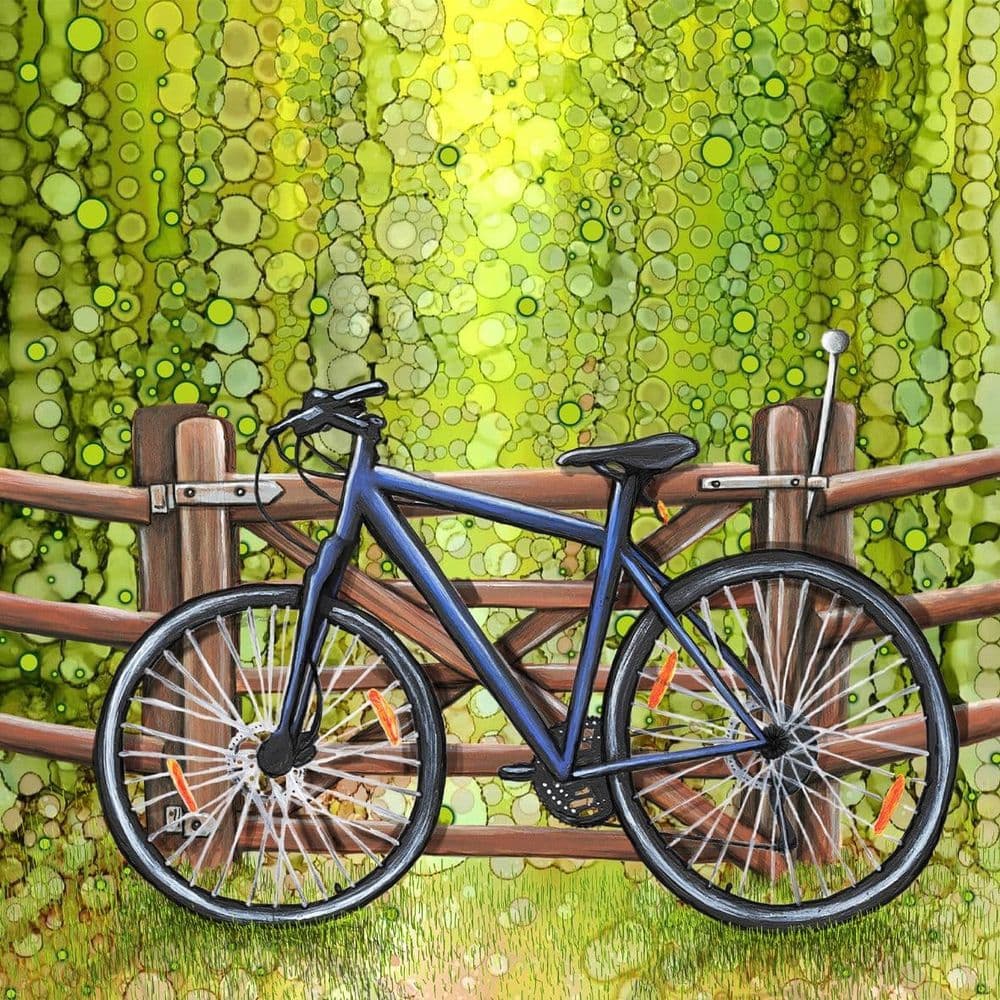 Bike Theme Ceramic Coaster By Jo Crafts