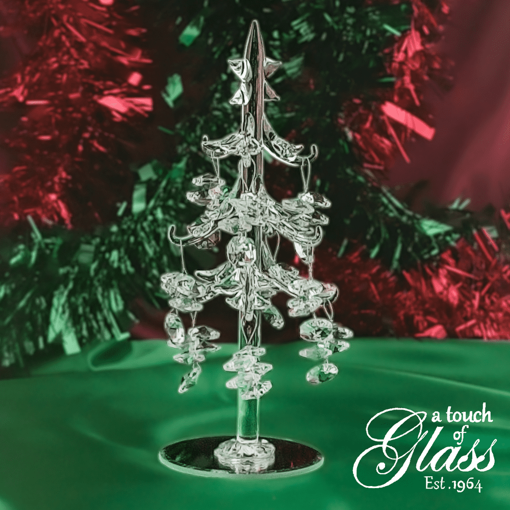Handmade Miniature Crystal Christmas Tree