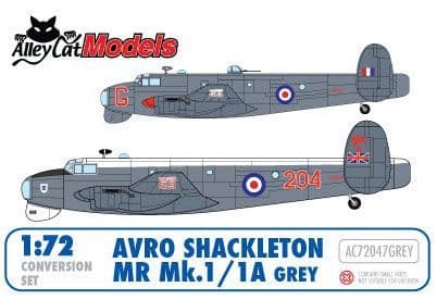 Avro Shackleton MR1/1A Conversion Later schemes
