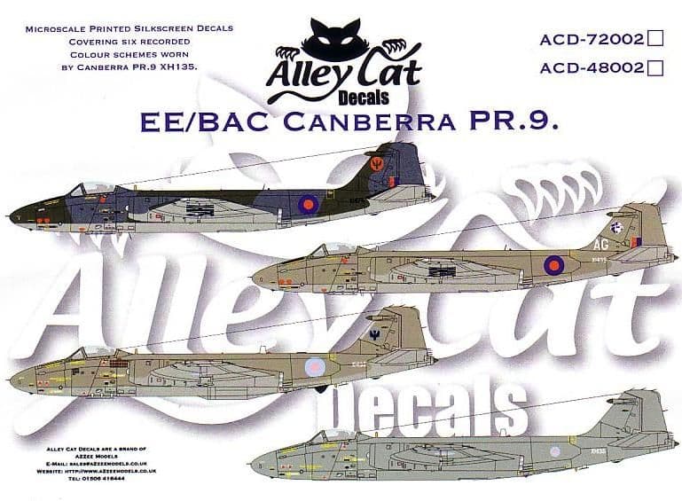 EE/BAC CANBERRA PR 9
