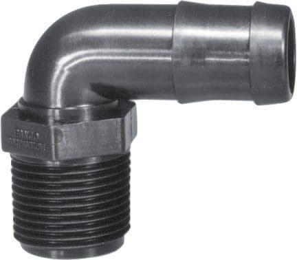 Banjo 90 Hose Barb 9901-HB100-075-90