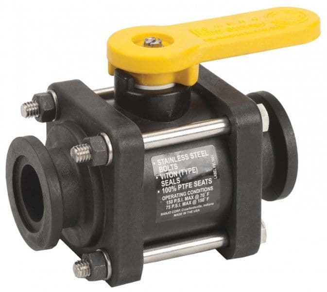 Banjo Bolted Ball Valve 9901-MV100CF