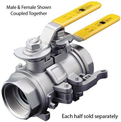 Banjo Dry Mate Male Coupling 9901-DM100ASS