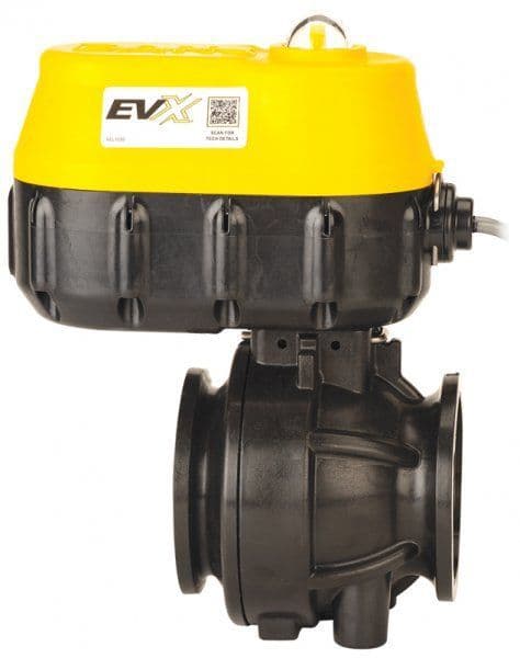 Banjo EVX Electric On/Off Valve - Flanged 9901-MEVX200