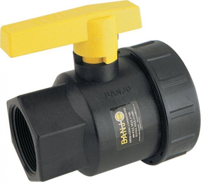 Banjo Single Union Ball Valve 9901-UV200FP