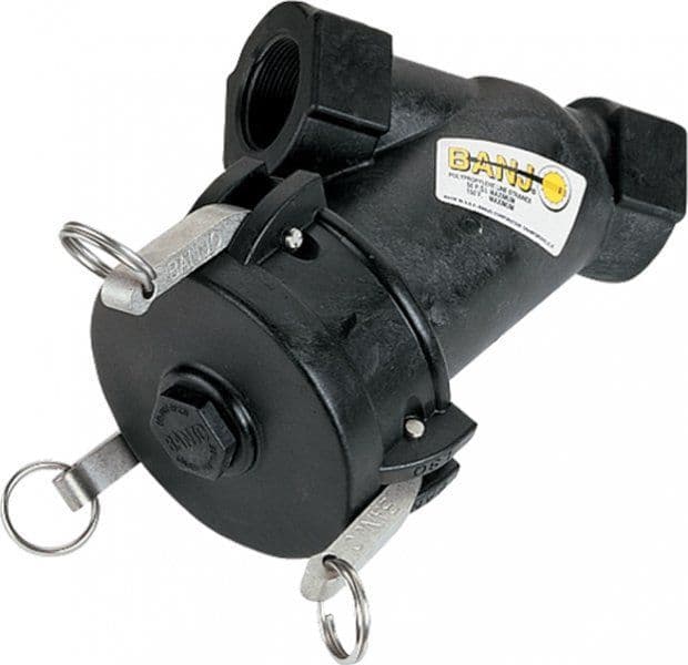 Banjo Y Line Filter with Cam Lever Cap 9901-LSQ150-20