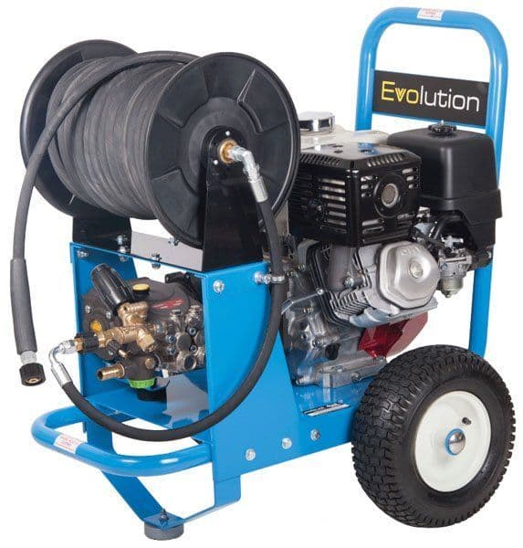 Evolution 2 15250 Petrol Pressure Washer 40m Hose Reel E2T15250PHR-HR