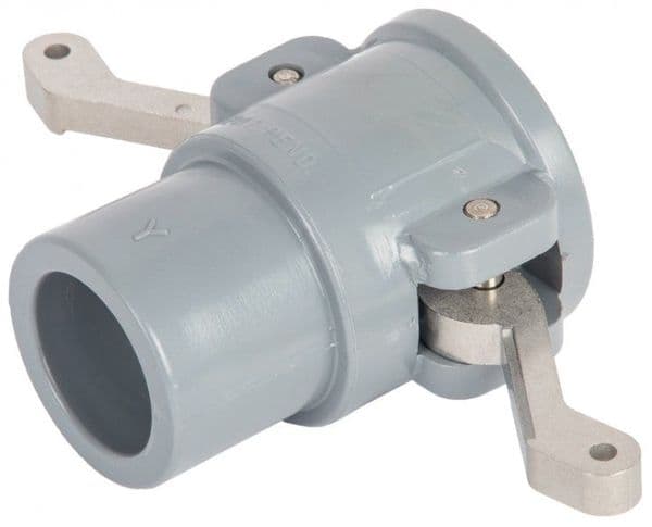 Socket Solvent Weld 3/4" Cam Lever Coupling PVC 9912-075-Y