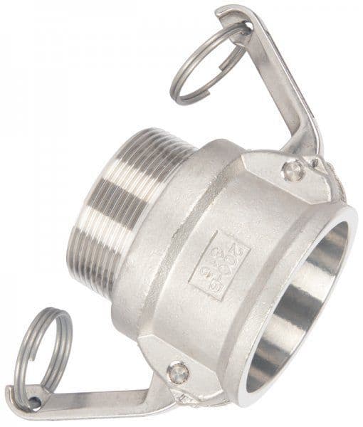 Stainless Snaplock Type B Cam Lever Coupler 1"1/4 - B125-SS