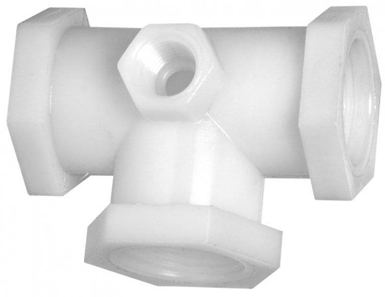 Tee with Gauge Port 9902-GTT3414
