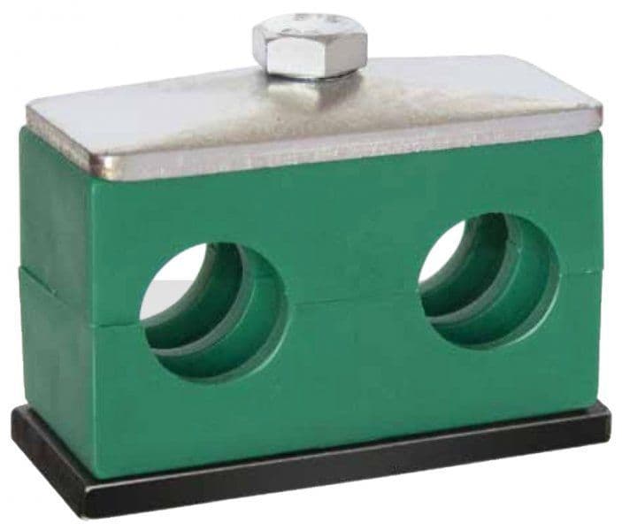 Twin Tube Clamp - 25mm Tube 502-2107