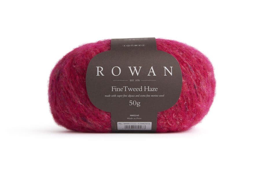 003 Rose - Rowan Fine Tweed Haze - 50g balls