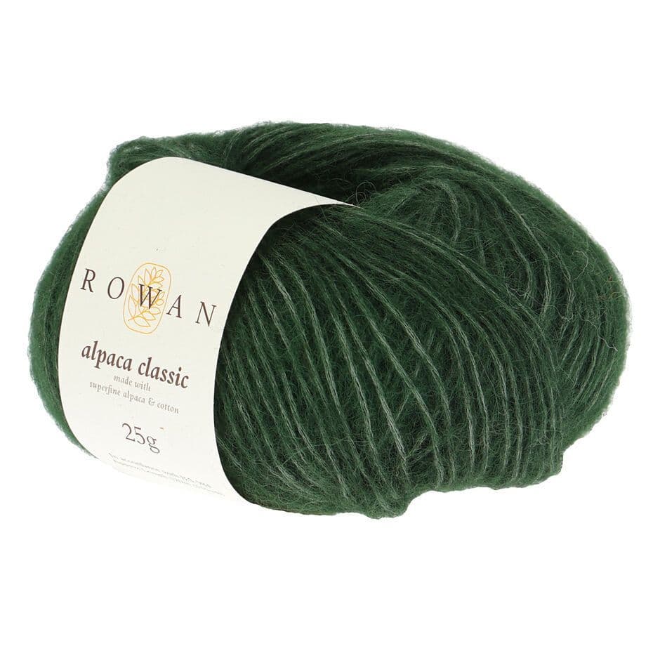 110 Foliage Green - Rowan Alpaca Classic 25g balls