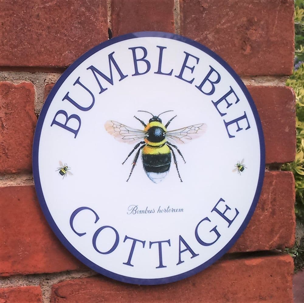Bumblebee or bee house sign or wall plaque