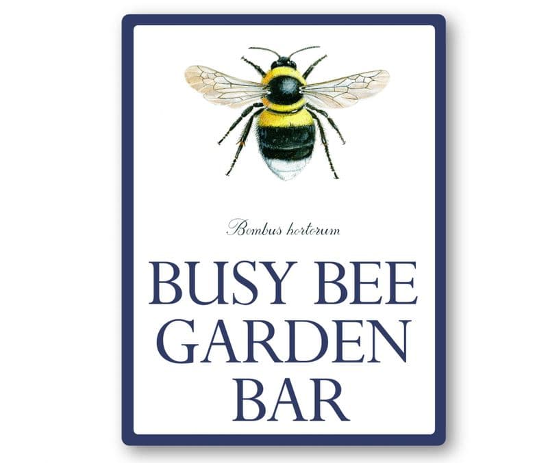 Bumblebee or bee house sign or wall plaque