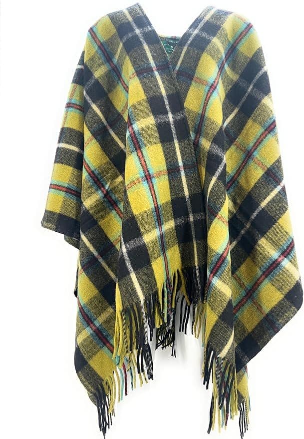 Cornish National Tartan Women s Pure Wool Cape