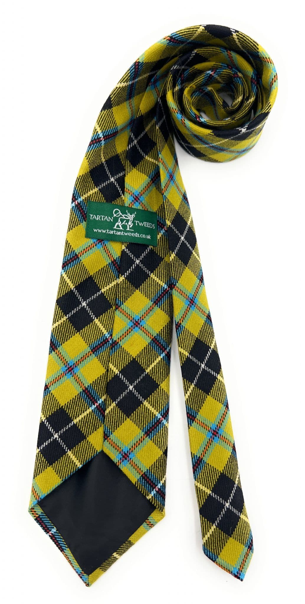 Cornish National Wool Tartan Necktie Made In Scotland