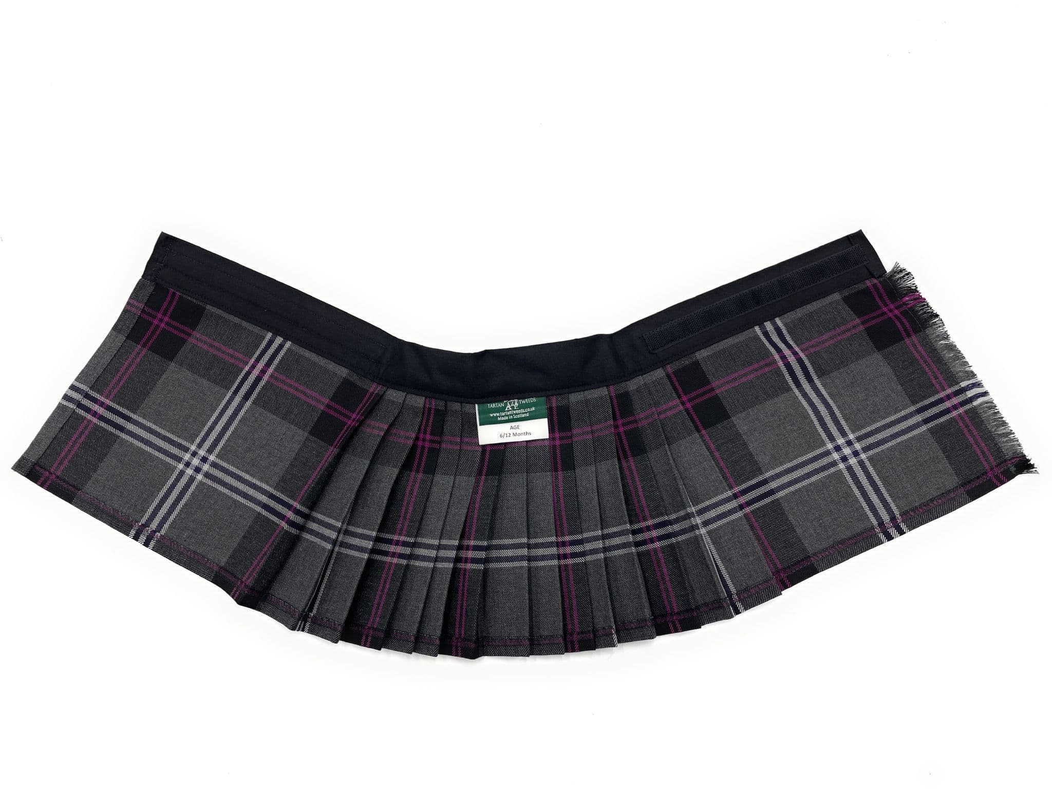 Grey Weekender Tartan Baby Kilt Outfit