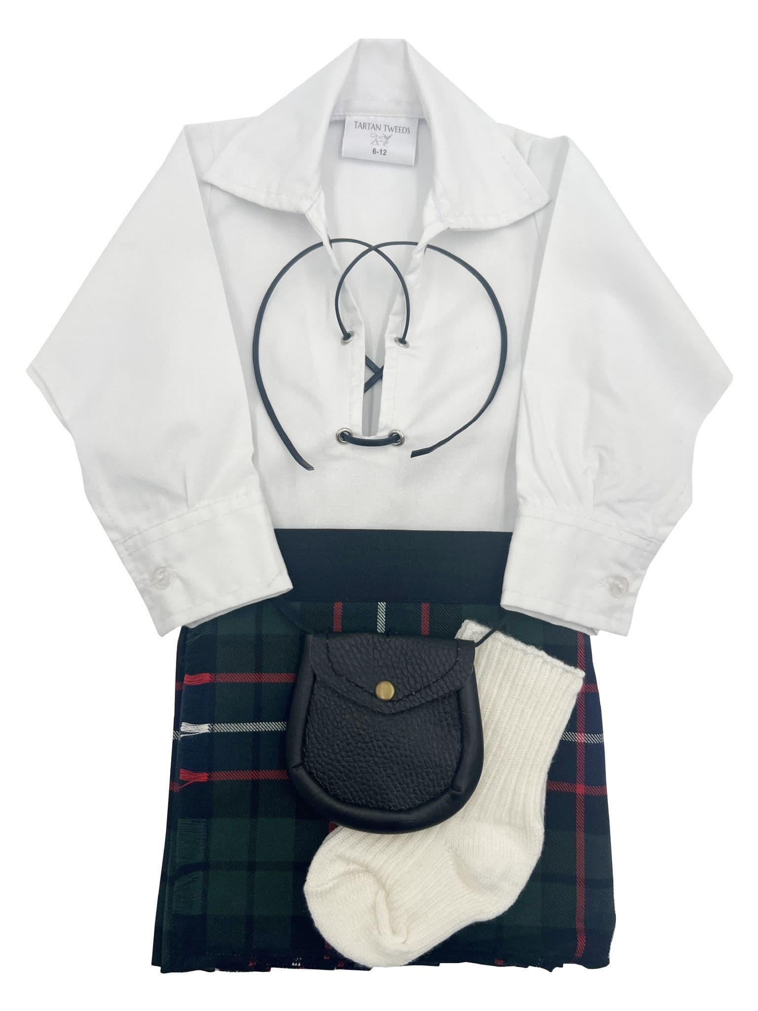 Hunter Tartan Baby Kilt Outfit