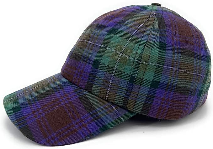 Isle Of Skye Tartan Baseball Cap Deep Crown Unisex Fit 57-62cm Made in ...